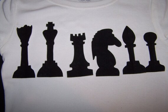 Items similar to Chess Piece Patch. Chess Iron on Applique, The King ...
