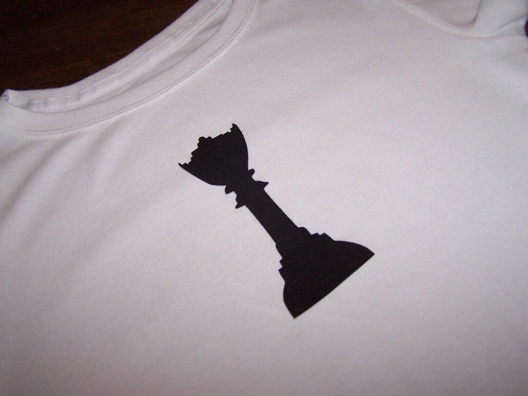 Chess Piece Iron on Applique: King, Queen, Knight, Rook, Bishop, Pawn ...