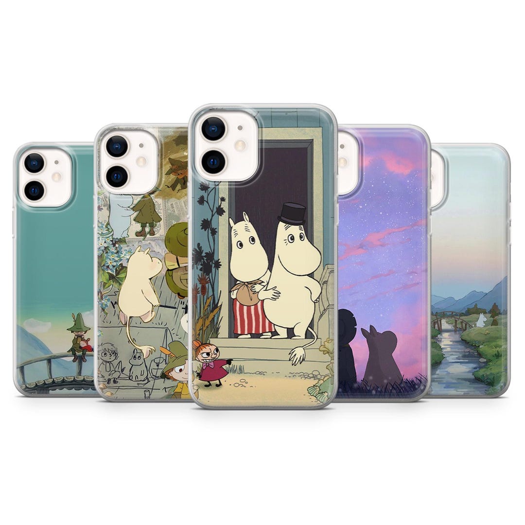 Moomin Case Snufkin Art Finnish Troll Cover Fit for iPhone 15 Pro Max ...