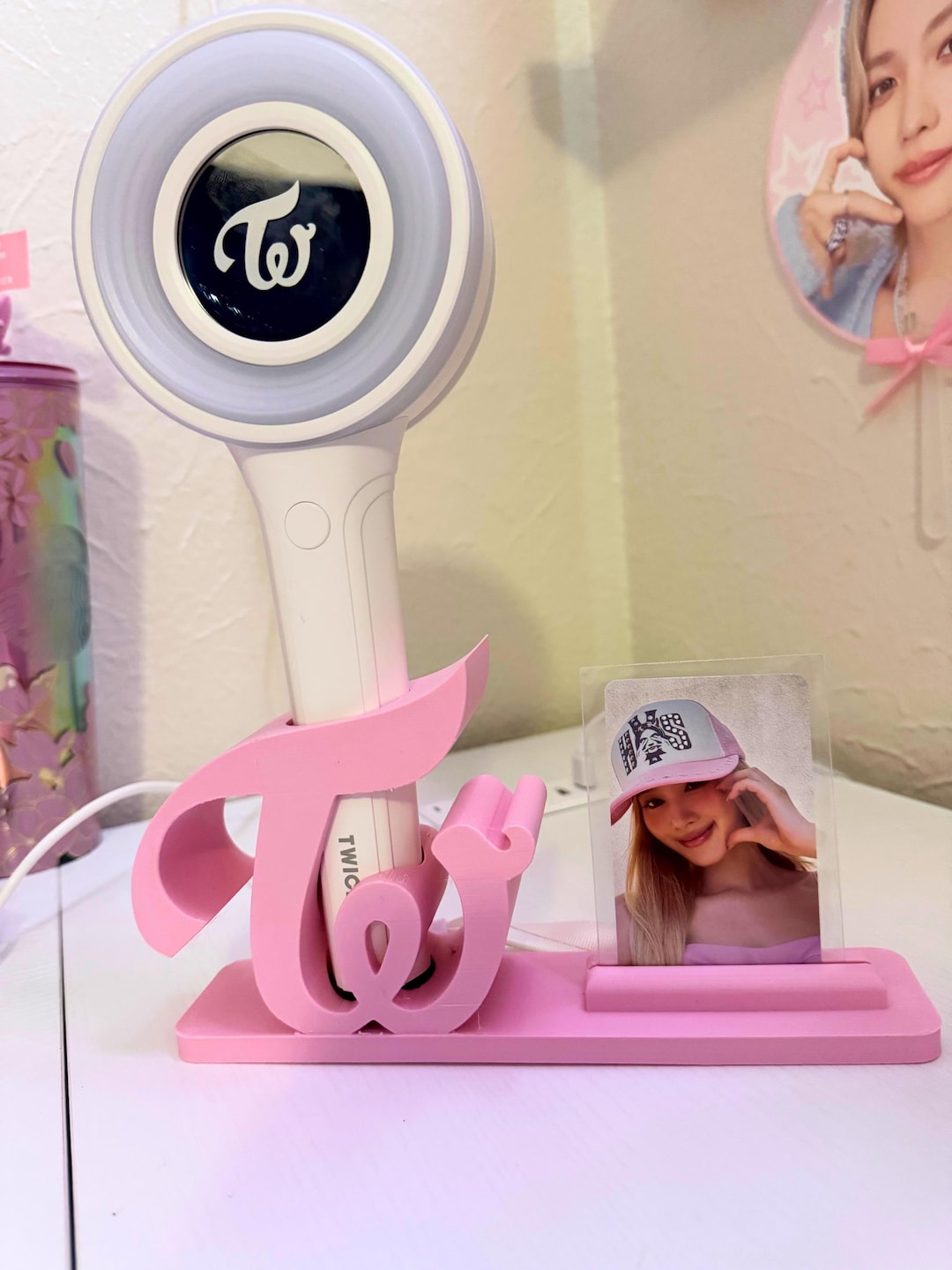 3D File- KPOP Lightstick Stand/holder for Twice Lightstick STL- Easy to ...