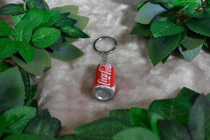 Coca-cola & Pepsi Bottle Keyrings, Retro Soda Keychains, Soft Drinks ...