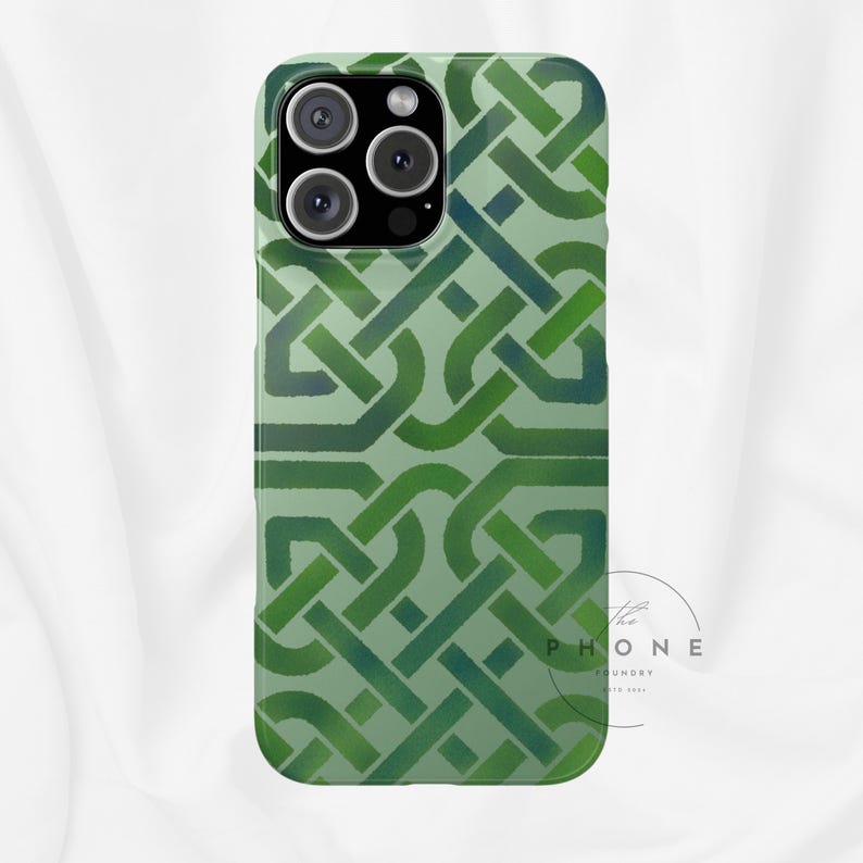 Celtic Knot Slim Phone Case, Irish Heritage Pattern Phone Cover, Celtic ...
