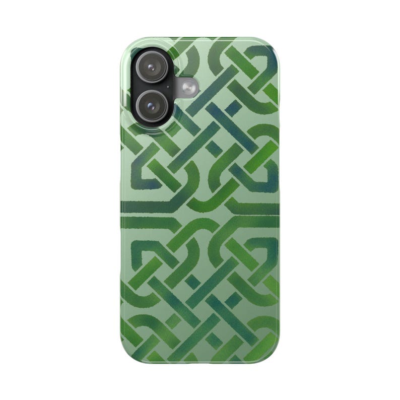 Celtic Knot Slim Phone Case, Irish Heritage Pattern Phone Cover, Celtic ...
