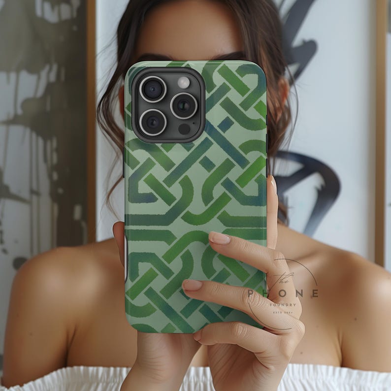 Celtic Knot Slim Phone Case, Irish Heritage Pattern Phone Cover, Celtic ...