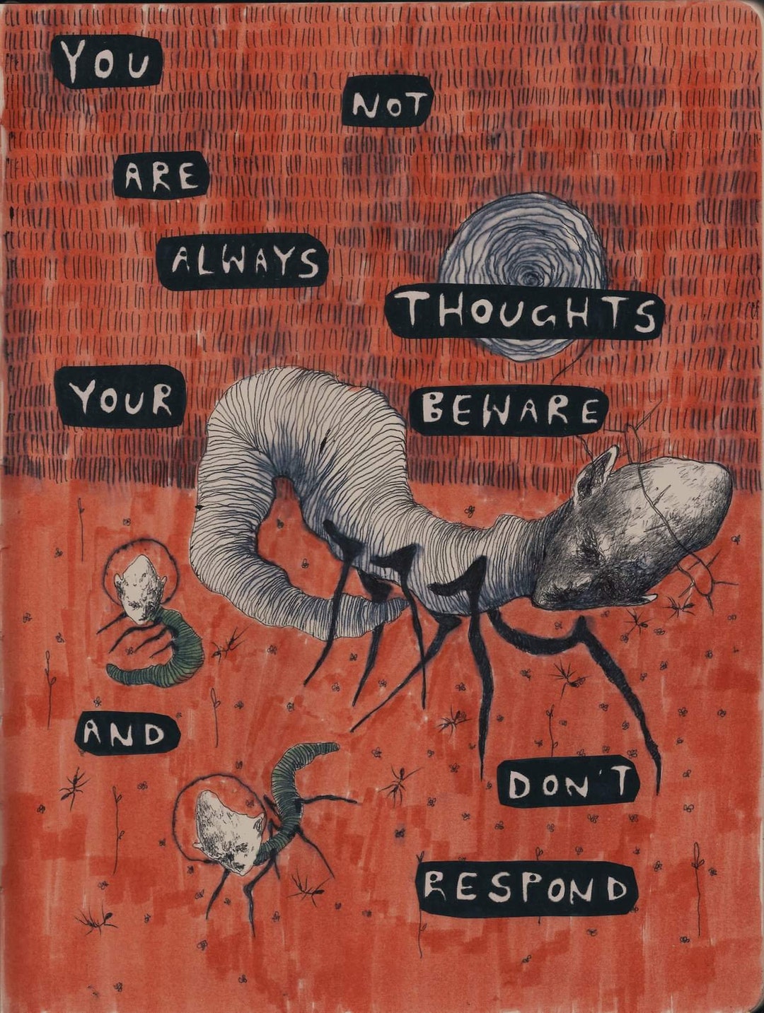 Thoughts Print - Etsy