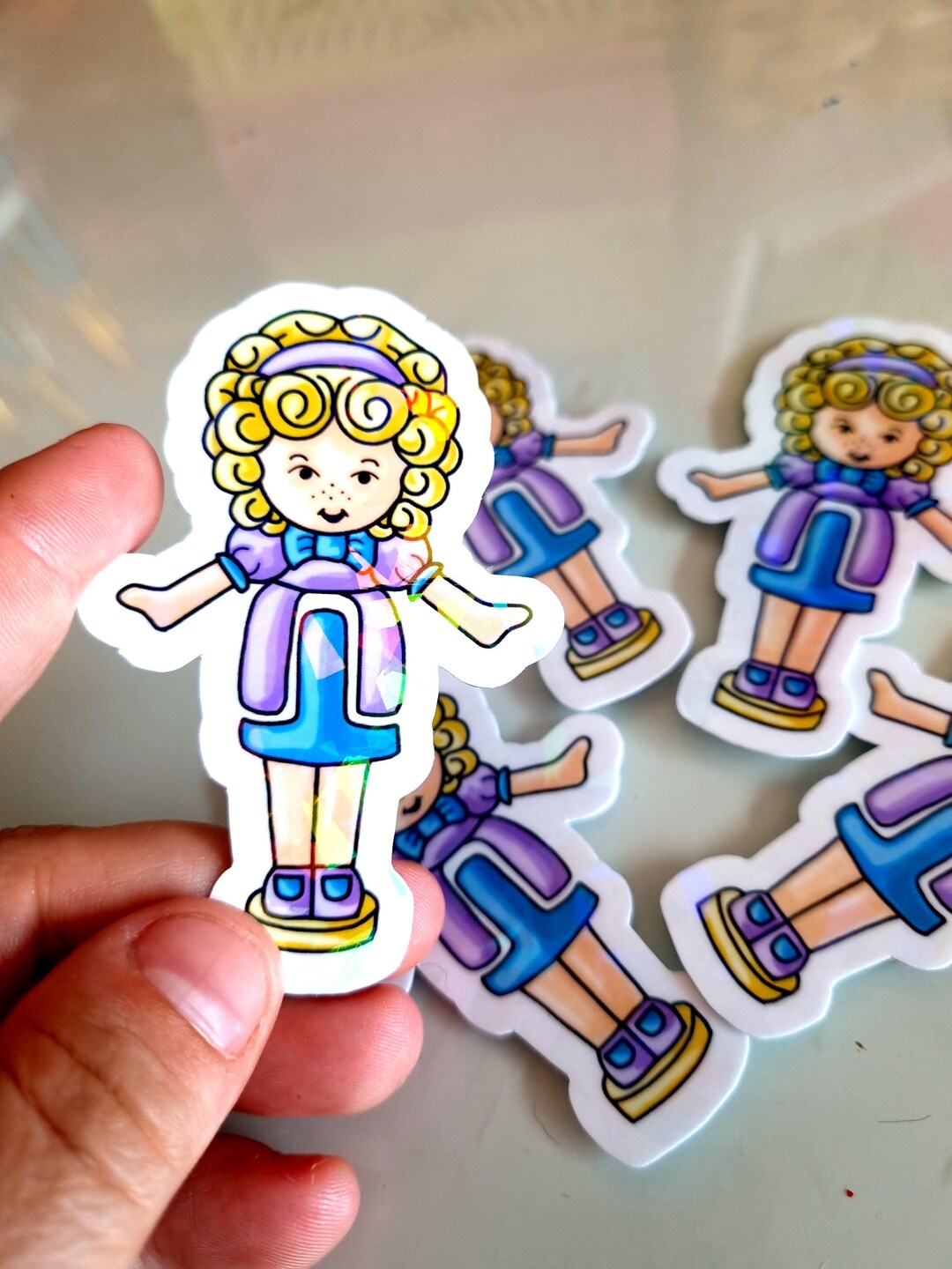 Polly Pocket Vinyl Water Proof Sticker - Etsy