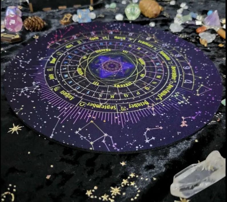 Astrology Pendulum Board – Circular Divination Tool - Etsy