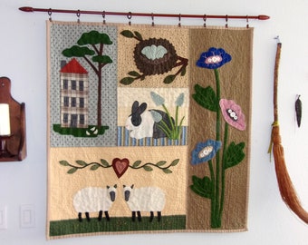 Spring Wall Hanging | Etsy