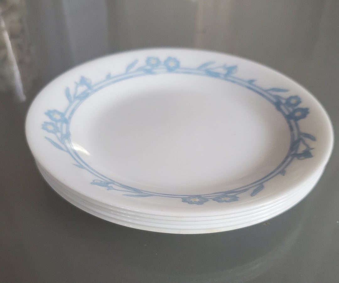 Corelle Corning Ware Salad Dessert Side Dishes, Set of 6, Vintage ...