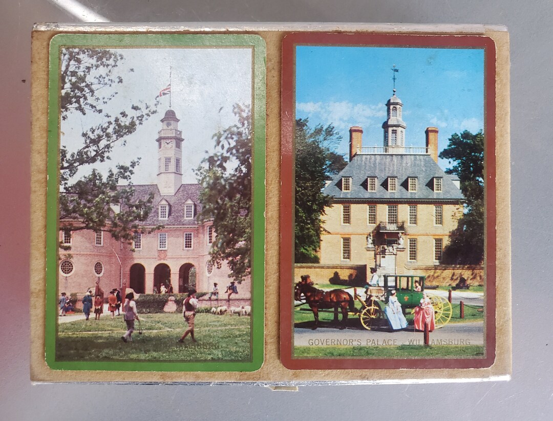 Governor's Palace, Williamsburg, Decks of Congress Cel-u-tone Playing ...