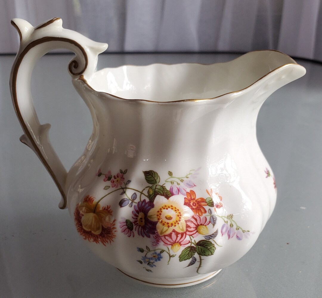Royal Crown Derby Creamer, Milk Cream Pitcher, Vintage Serving ...