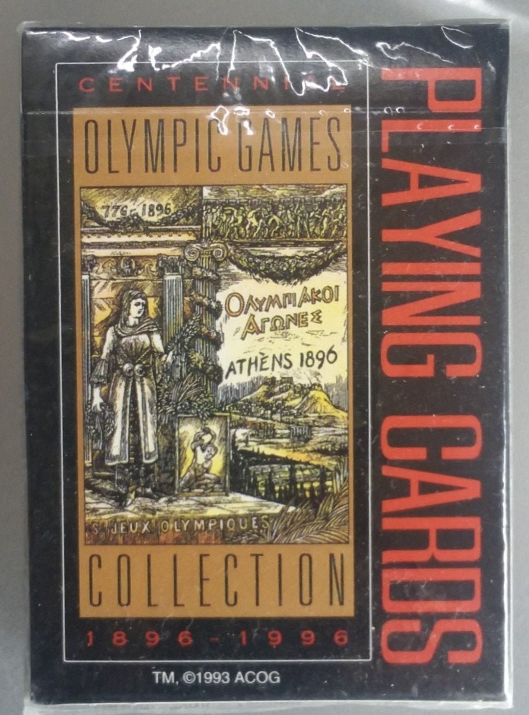 Olympic Games Collection Playing Cards, 1993, Never Opened, Still in ...