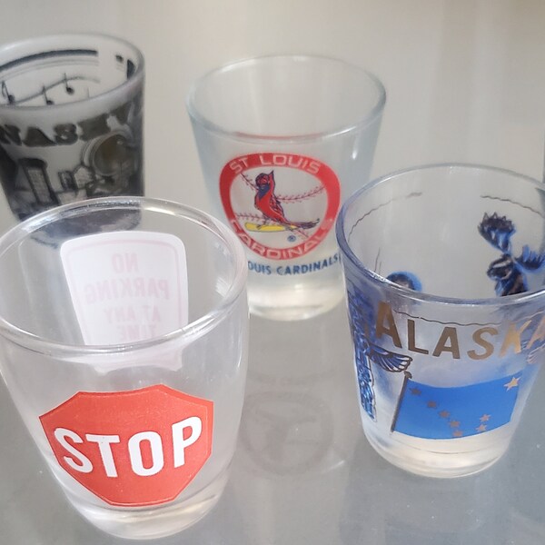 Alaska Shot Glasses - Etsy