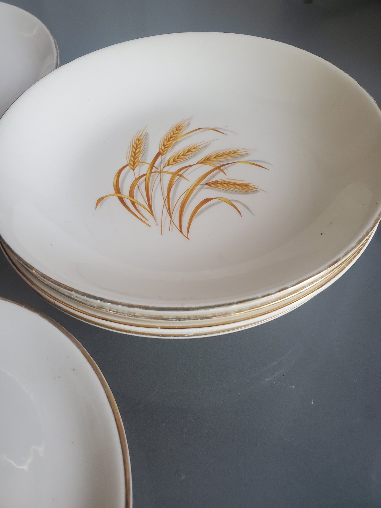Golden Wheat Vintage Dishes, PRICED PER PIECE, Vintage Dishware ...