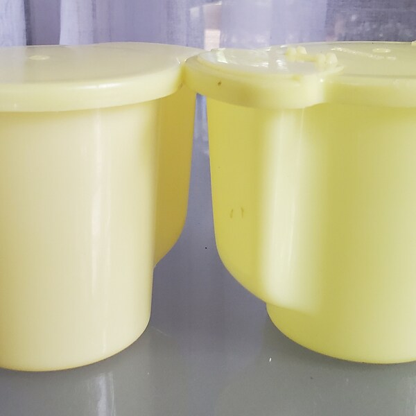 Tupperware Sugar and Creamer - Etsy