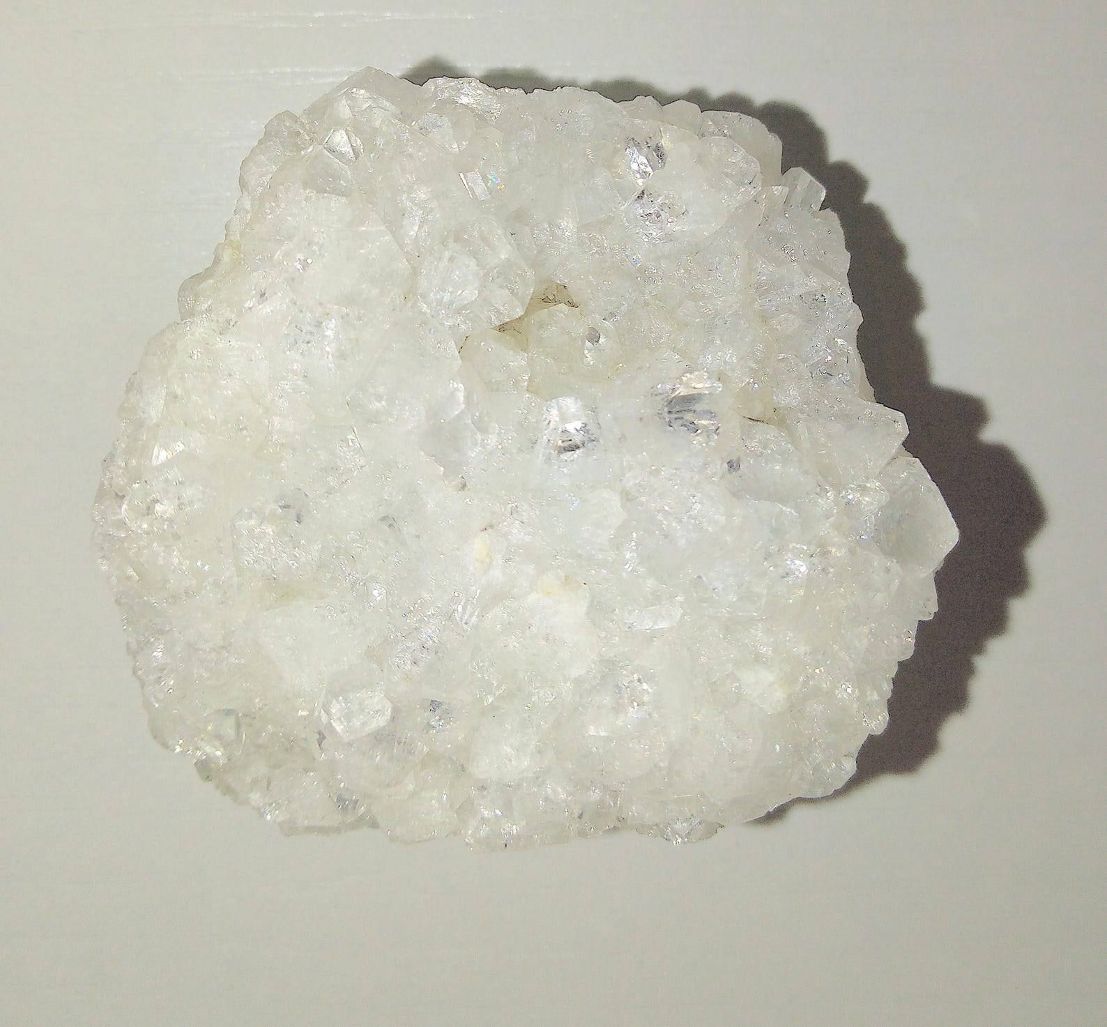Diamond Clear Apophyllite Cluster – Natural Druzy Points – 74g ...