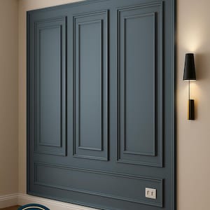 Wall Molding Kit – Easy DIY Precut Wainscoting Panels | Modern Frame ...