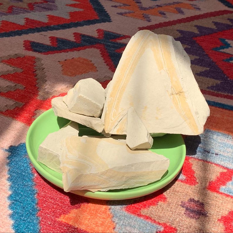 Ural Yellow Clay – Natural Edible Clay From Kazakhstan - Etsy