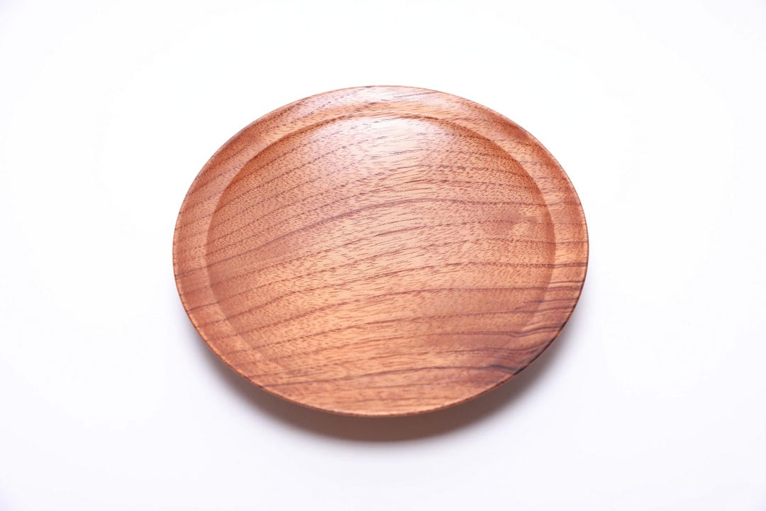 Sapele Shallow Wooden Dish #2689 (8 1/4" X 1 1/4") - Etsy