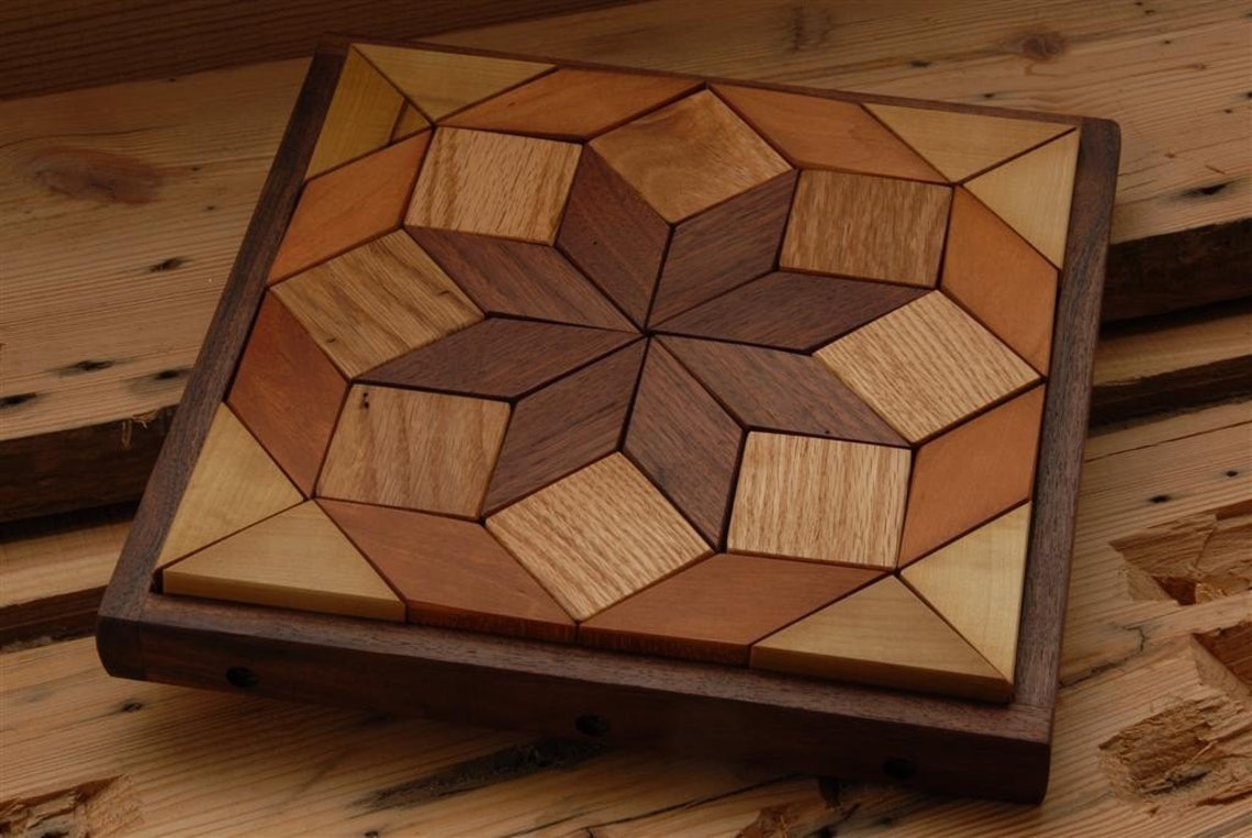 Solid Hardwood Puzzles - Etsy