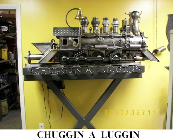 Items similar to Original Collectable Steam Engine Metal Train ...