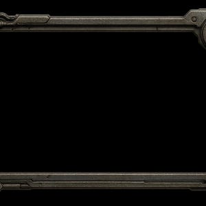 Facecam Border/webcam Overlay-cyber Punk Horizontal Rectangular Frame ...