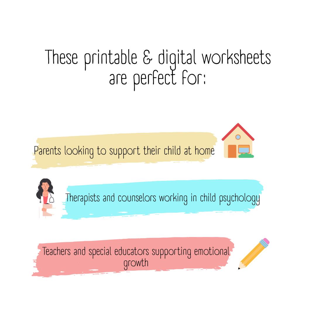 Ocd Worksheets for Kids, Ocd for Kids Therapy, Ocd Workbook, Empathy ...