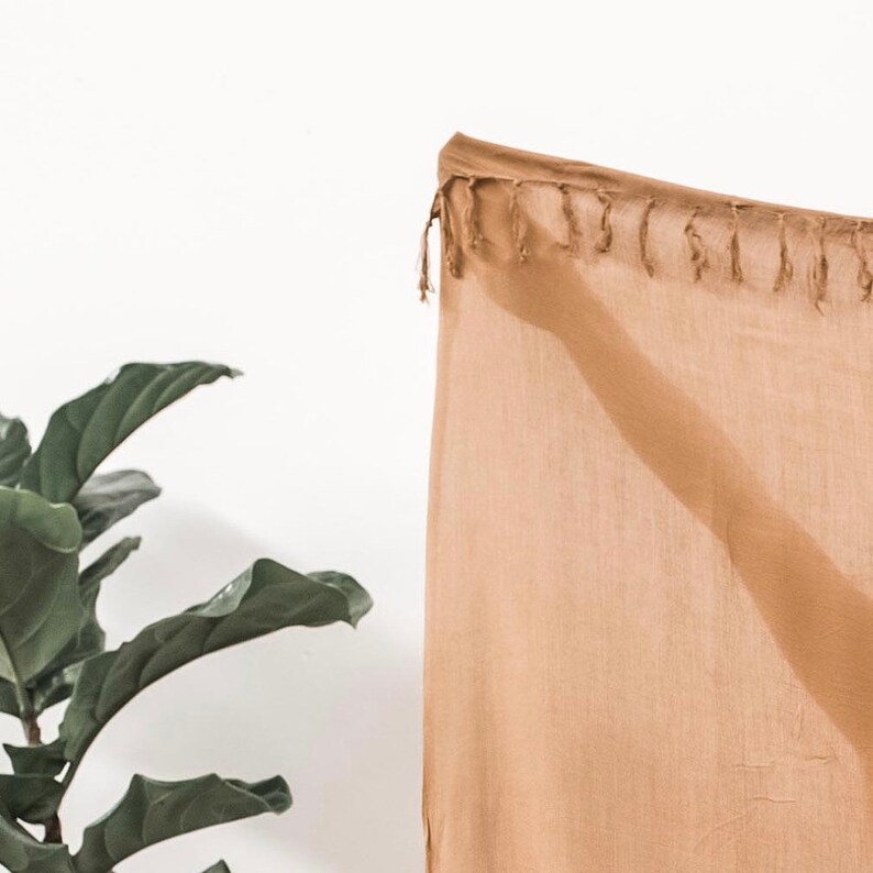 Solid Color Tapestry in Gold Women's Bohemian Textile - Etsy