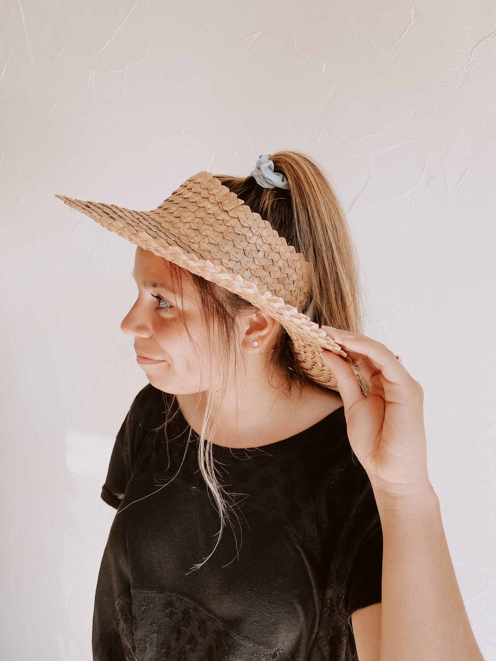 Holiday Papale Sun Hat in Amber - Etsy