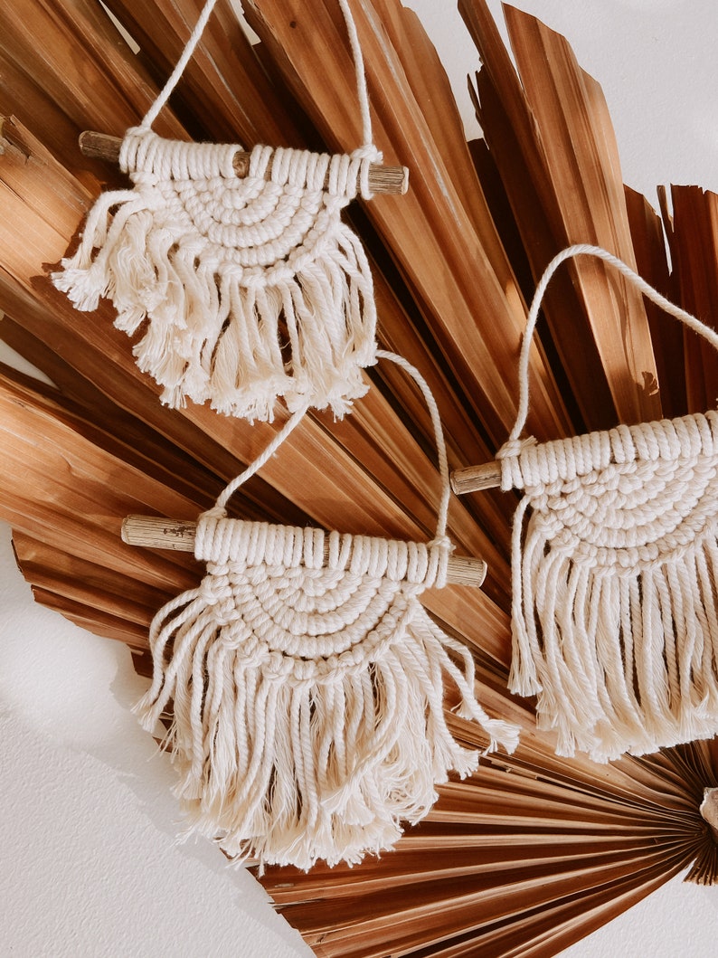 Iris Small Macrame Wall Hanging - Etsy