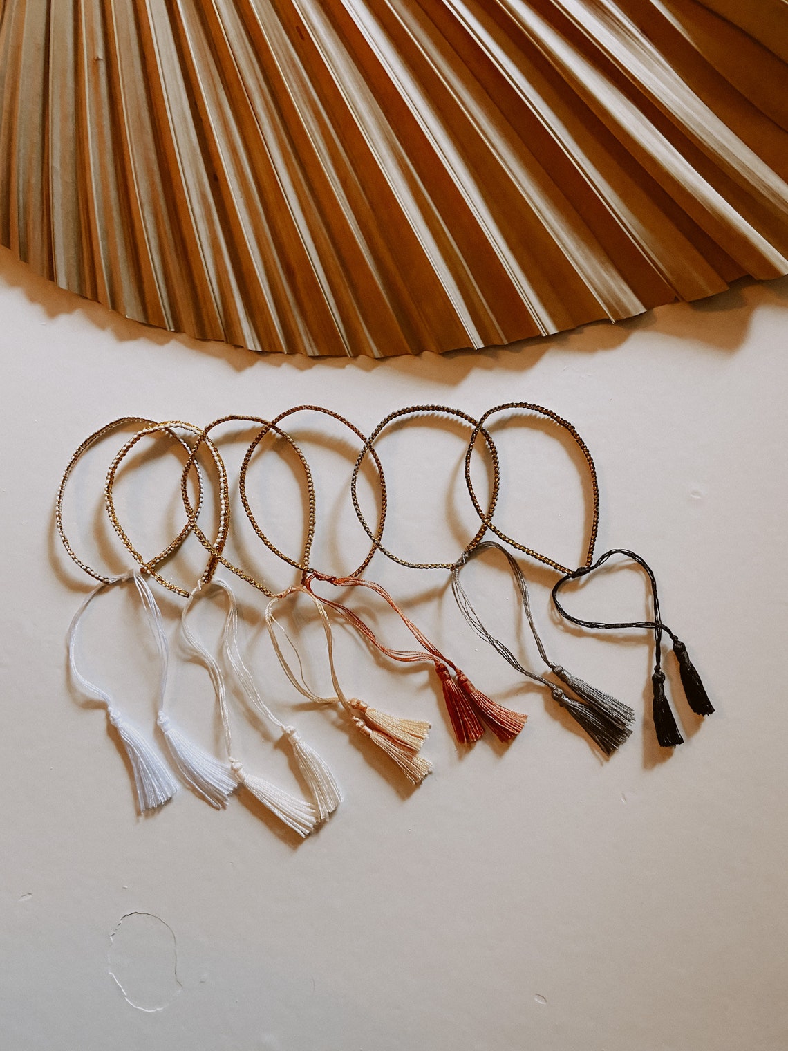 Golden Tassel Bracelets Bohemian Jewelry Womens Girls - Etsy