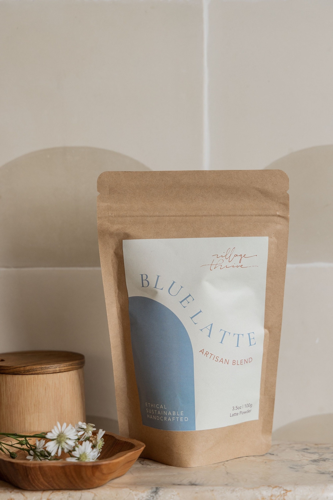 Blue Tea Latte Powder - Etsy