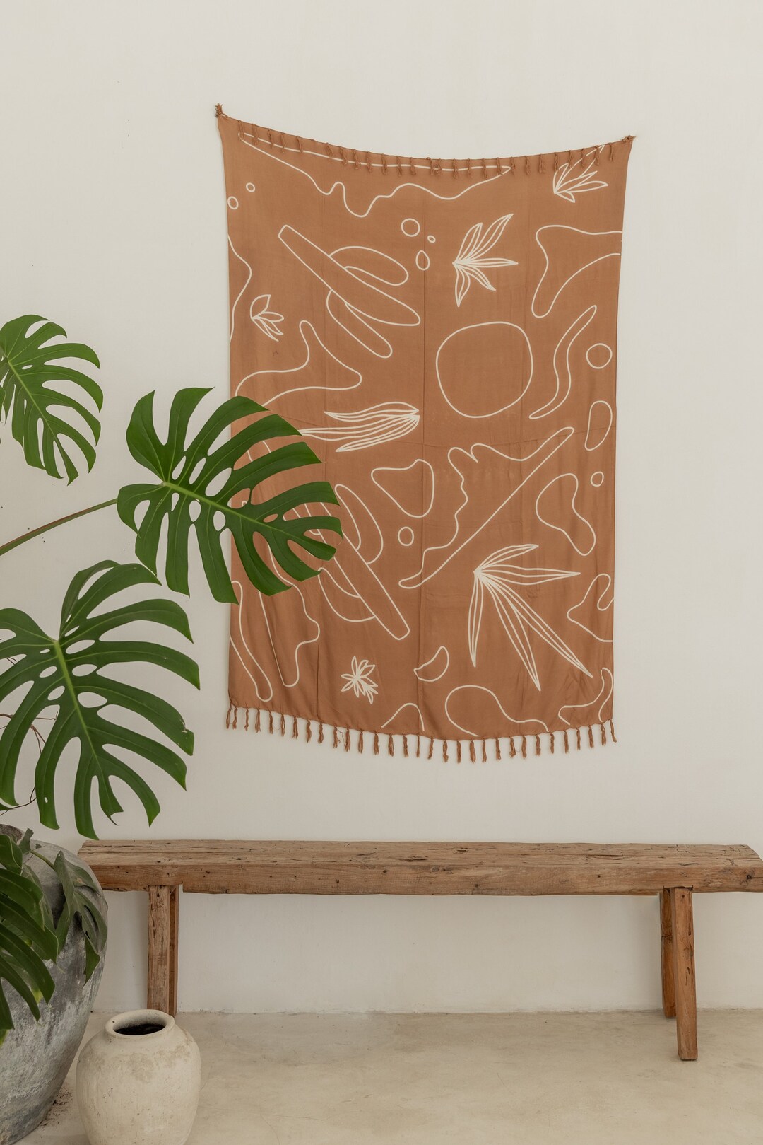 Desert Tapestry in Desert Tan | Women's Bohemian Textile, Modern ...