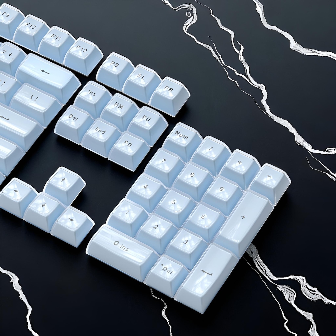 POM Jelly Keycaps, Custom Mechanical Keyboard Keycap Set, Translucent ...