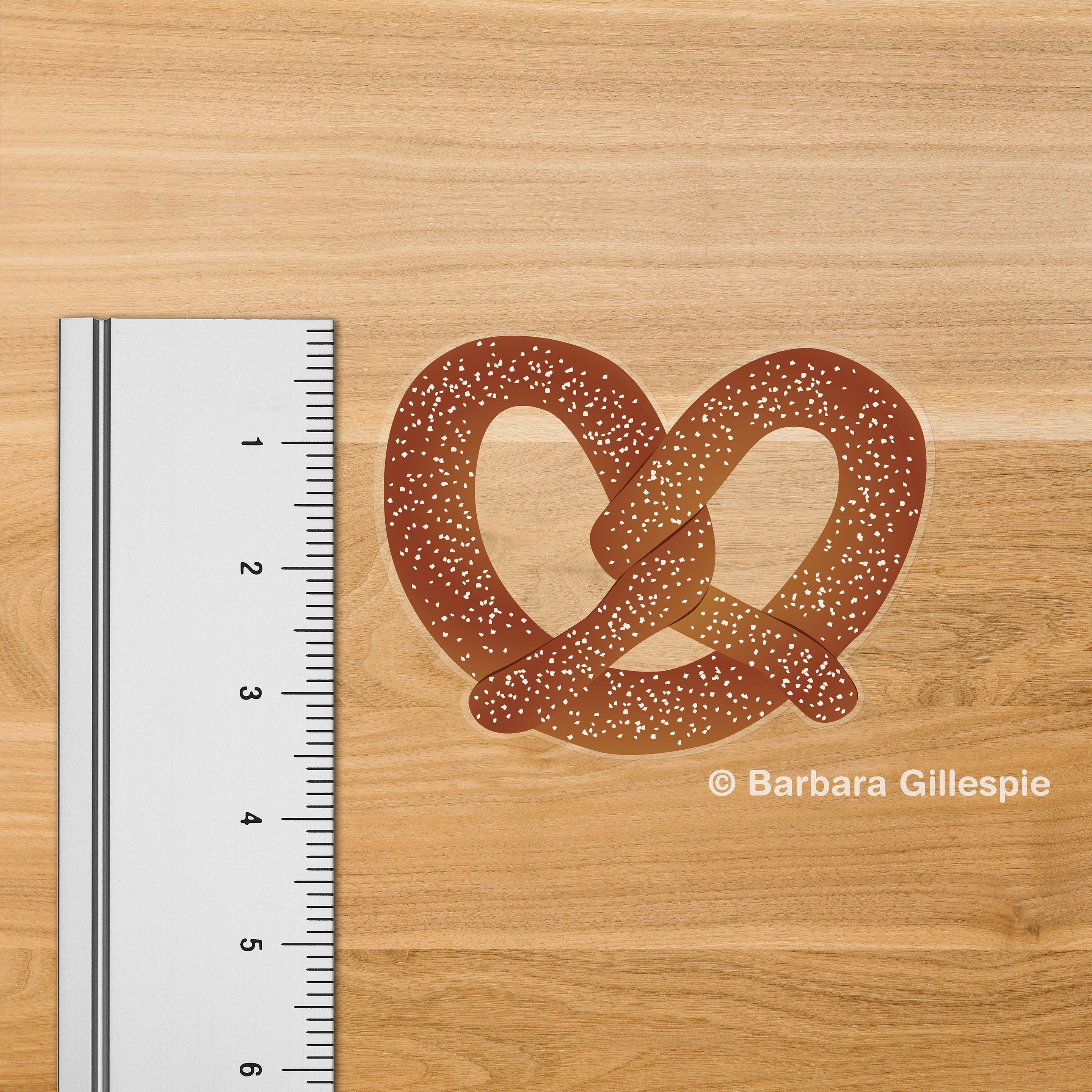 Pretzel Sticker / Pretzel Art Sticker / Plain Pretzel Sticker - Etsy Canada