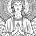 Spiritualism Spiritual Coloring Pages, Spiritual Coloring Page Bundle ...