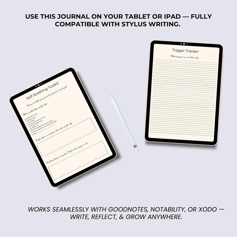 30-day Mental Health Journal Printable Digital Self-care Workbook ...