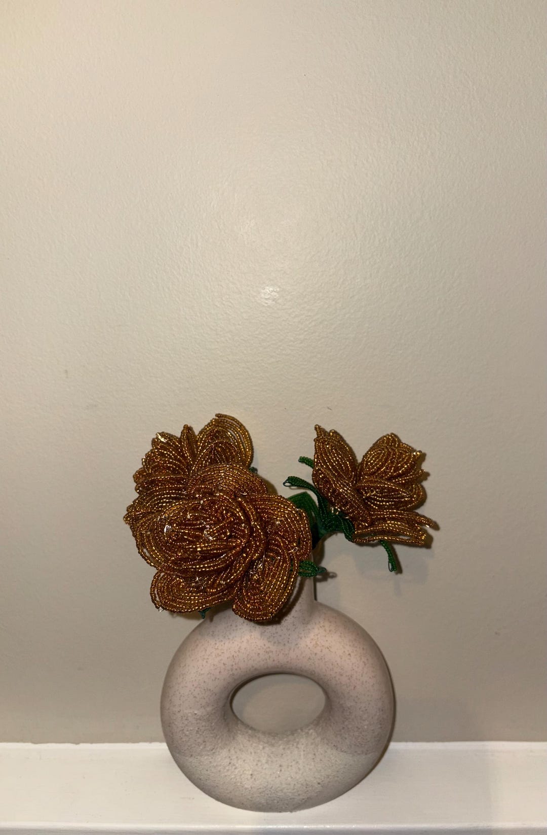 French Beaded Roses - Etsy