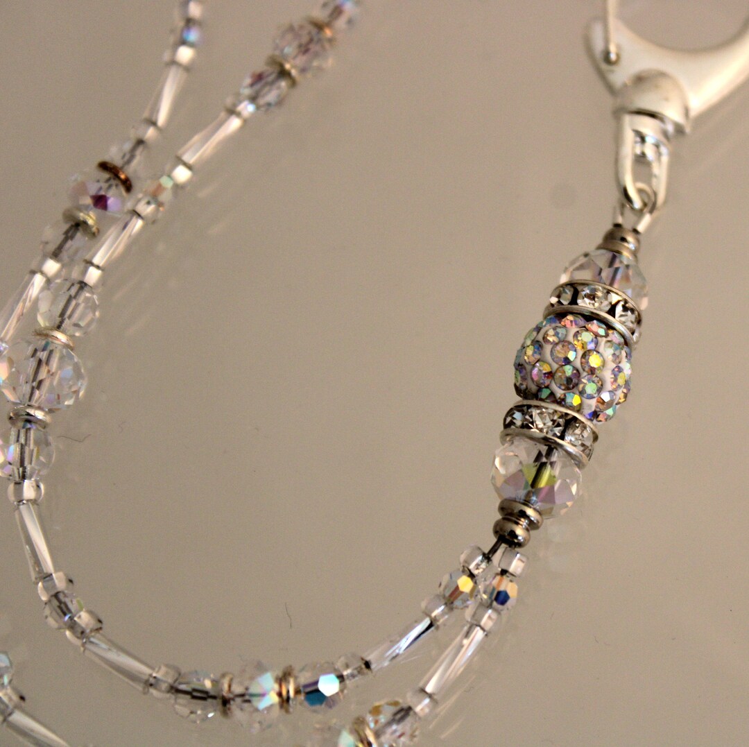 Crystal Badge Id Lanyard, Lanyard for Id Badge, Lanyard Badge Holder ...