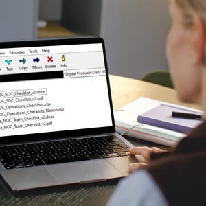 Daily NOC/SOC Operations Checklist | Editable IT Workflow Pdf + Docx + Notion | Network ...