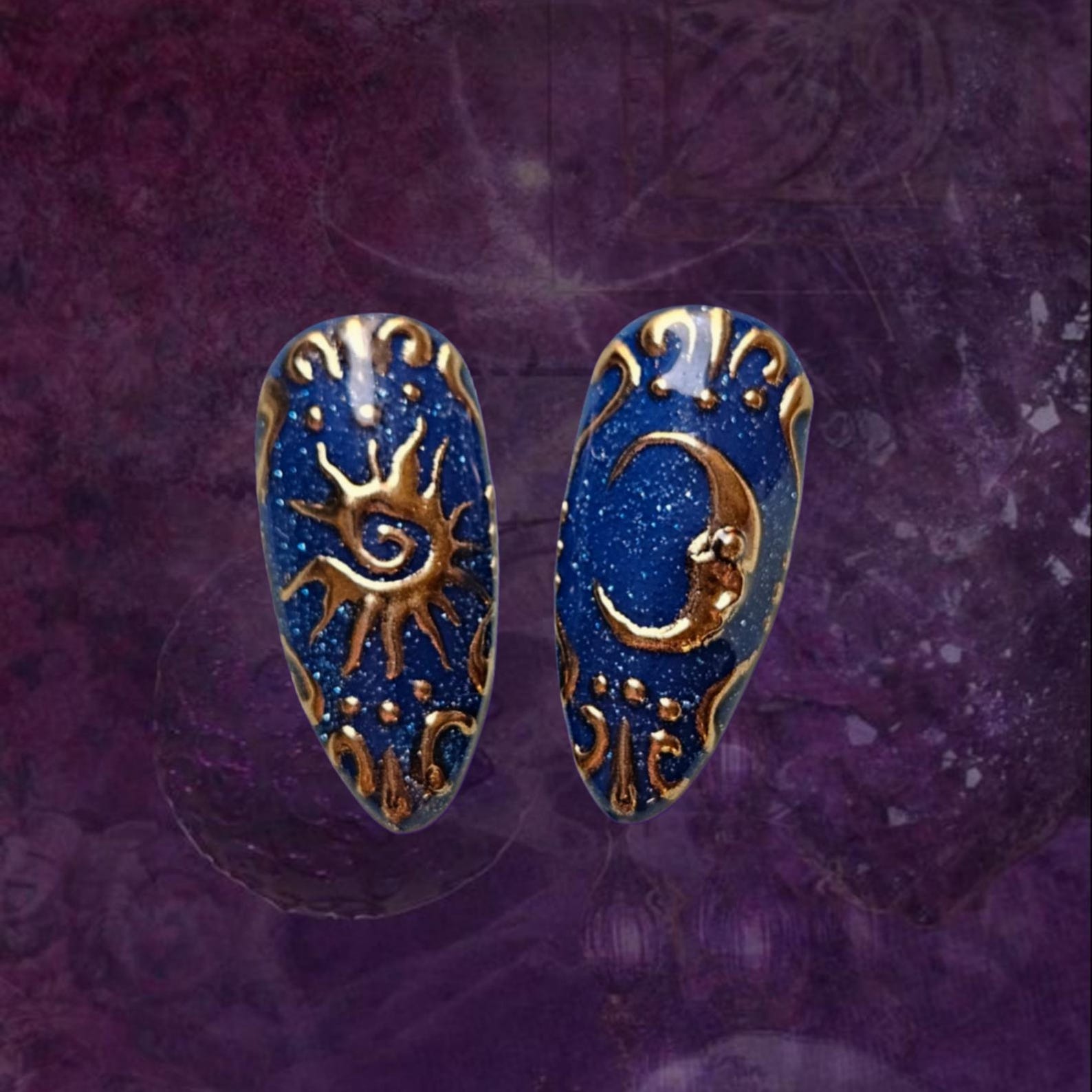 Whimsigoth Custom Press on Nails - Etsy