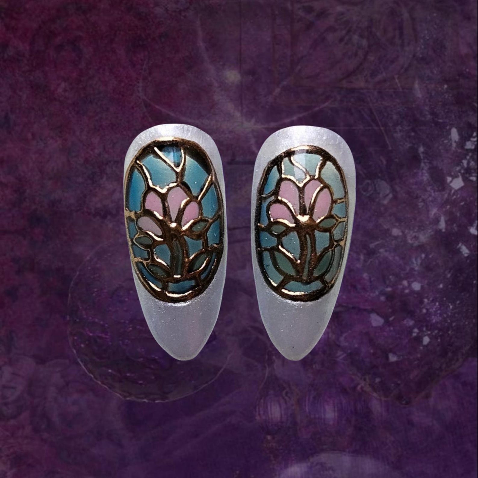 Whimsigoth Custom Press on Nails - Etsy
