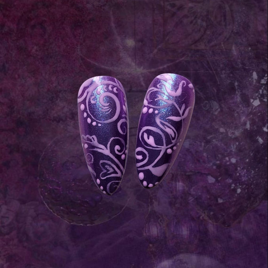 Whimsigoth Custom Press on Nails - Etsy