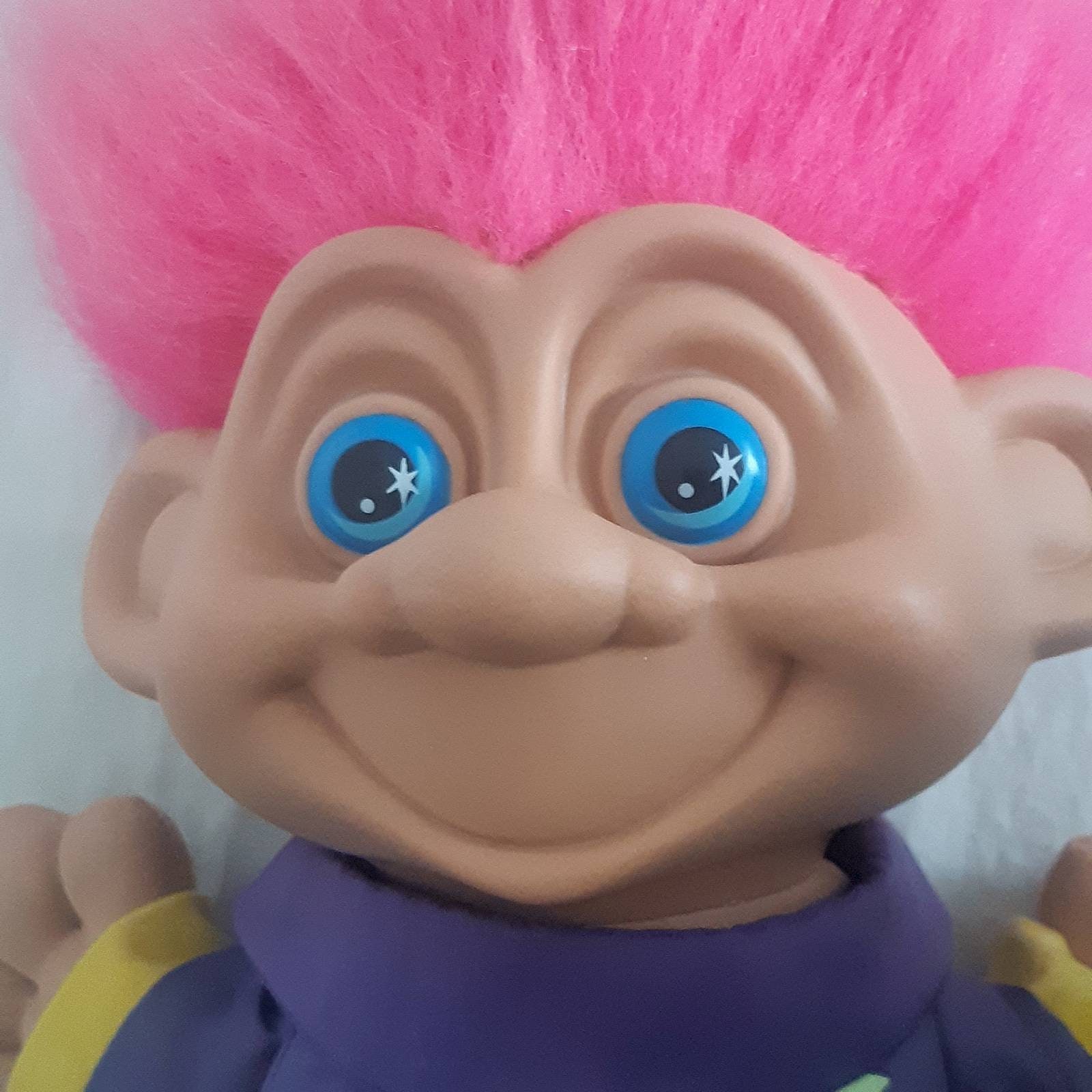 Vintage 90s Talking Wizard Troll Glow in the Dark Stars untested - Etsy