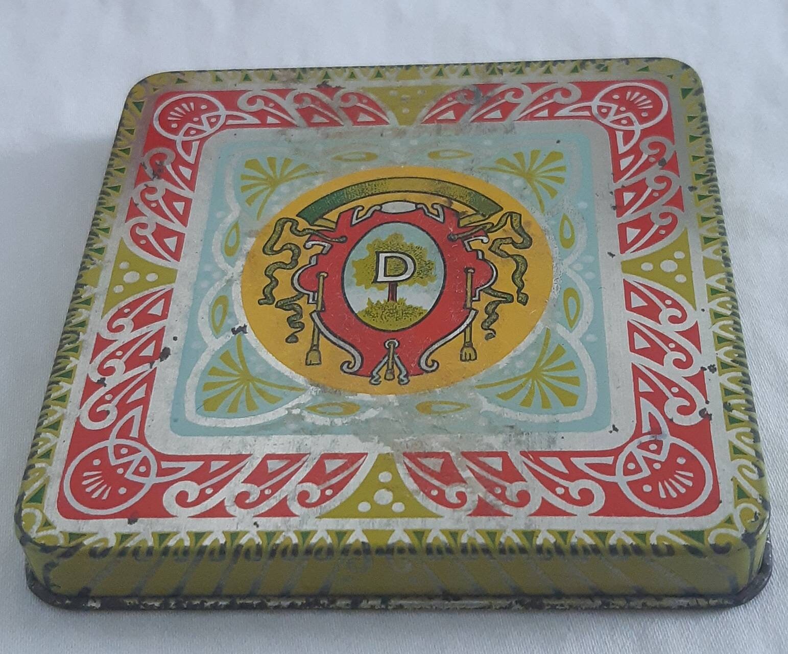 Vintage Droste's Cocoa Powder Tin - Etsy