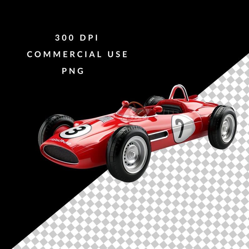 Watercolor Racing Car Clipart Bundle | Sports Car PNG Pack for Crafts ...