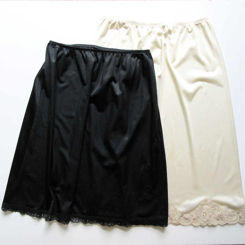 Women in Nylon Slips - Etsy