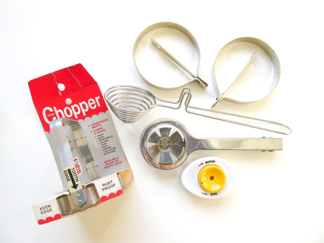 Kitchen Egg Gadget Lot of 6, Pampered Chef Separator, Wedge Slicer ...