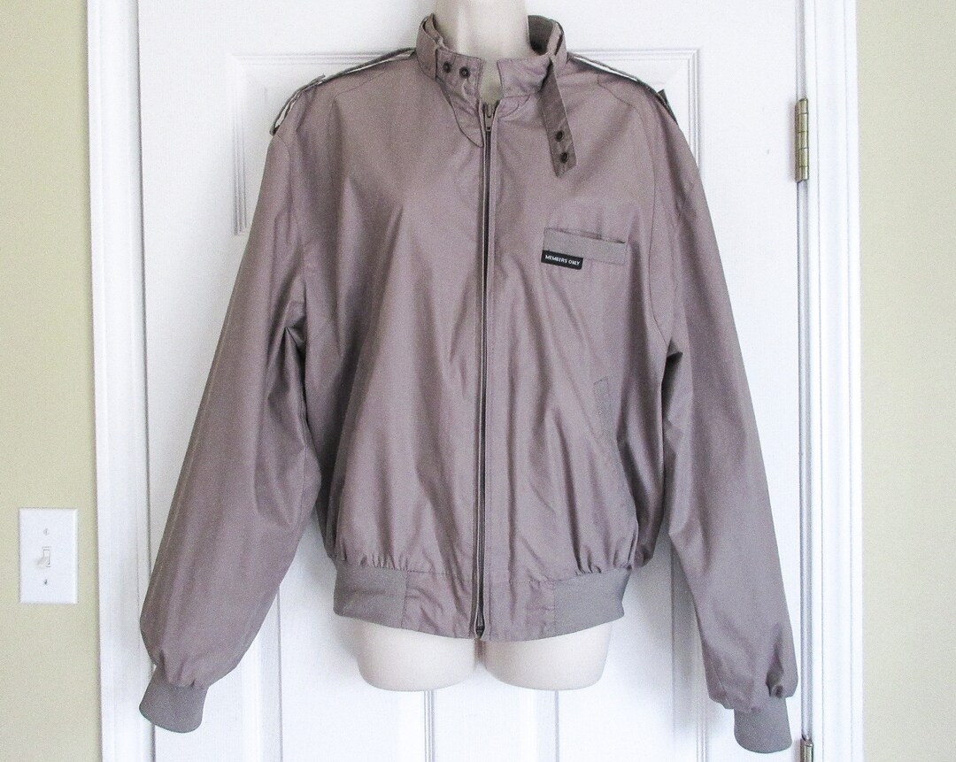 Members Only Bomber Jacket Vintage Men's Size 42 - Etsy
