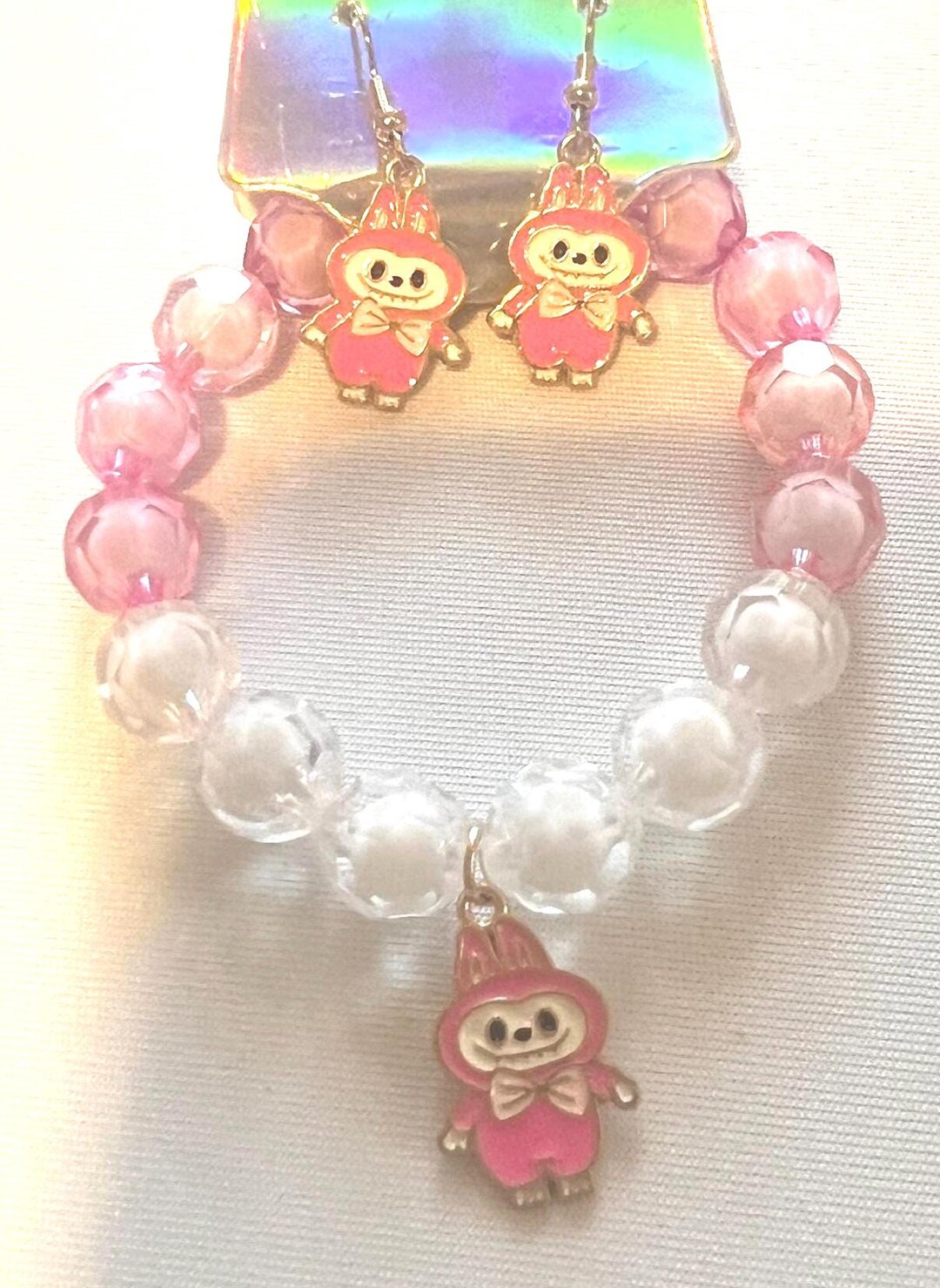 Labubu Matching Jewelry Set - Etsy